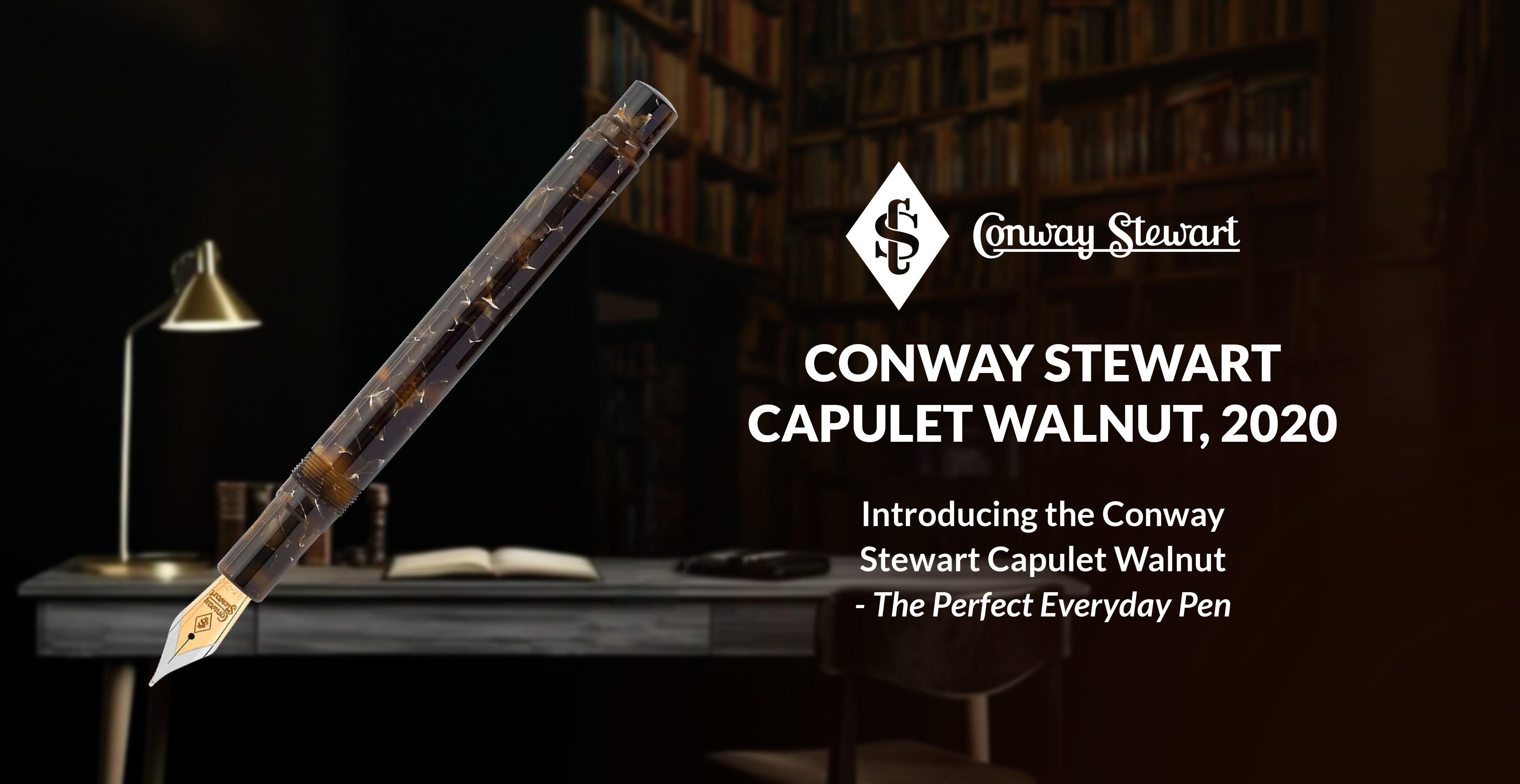Conway Stewart Capulet Walnut - The Entry Model to the Brand | Conway Stewart