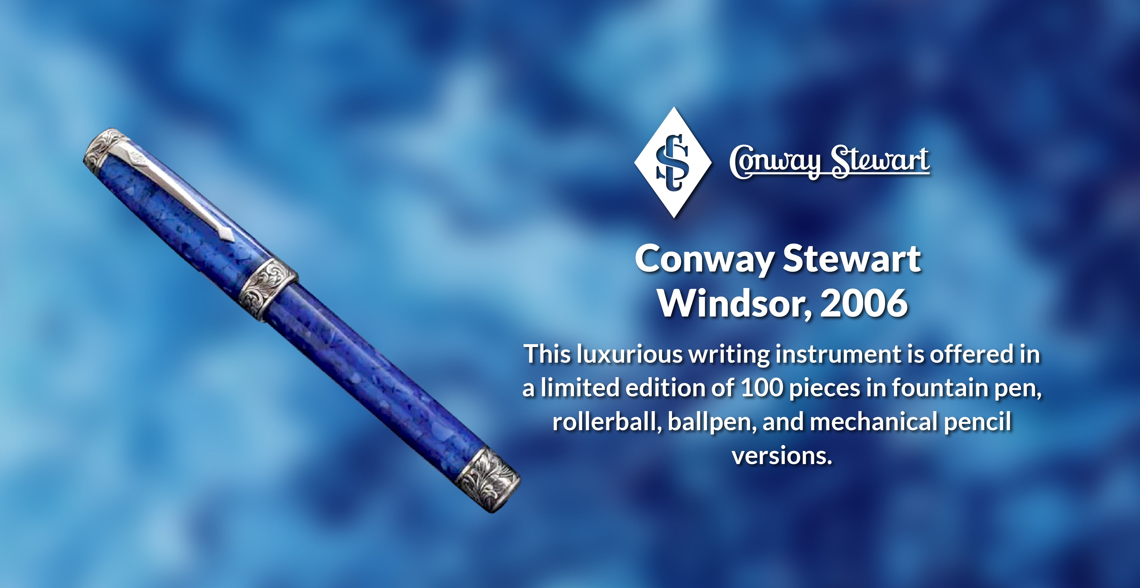 Conway Stewart Windsor Sterling Duro - A Classic Pen (2006) | Conway ...