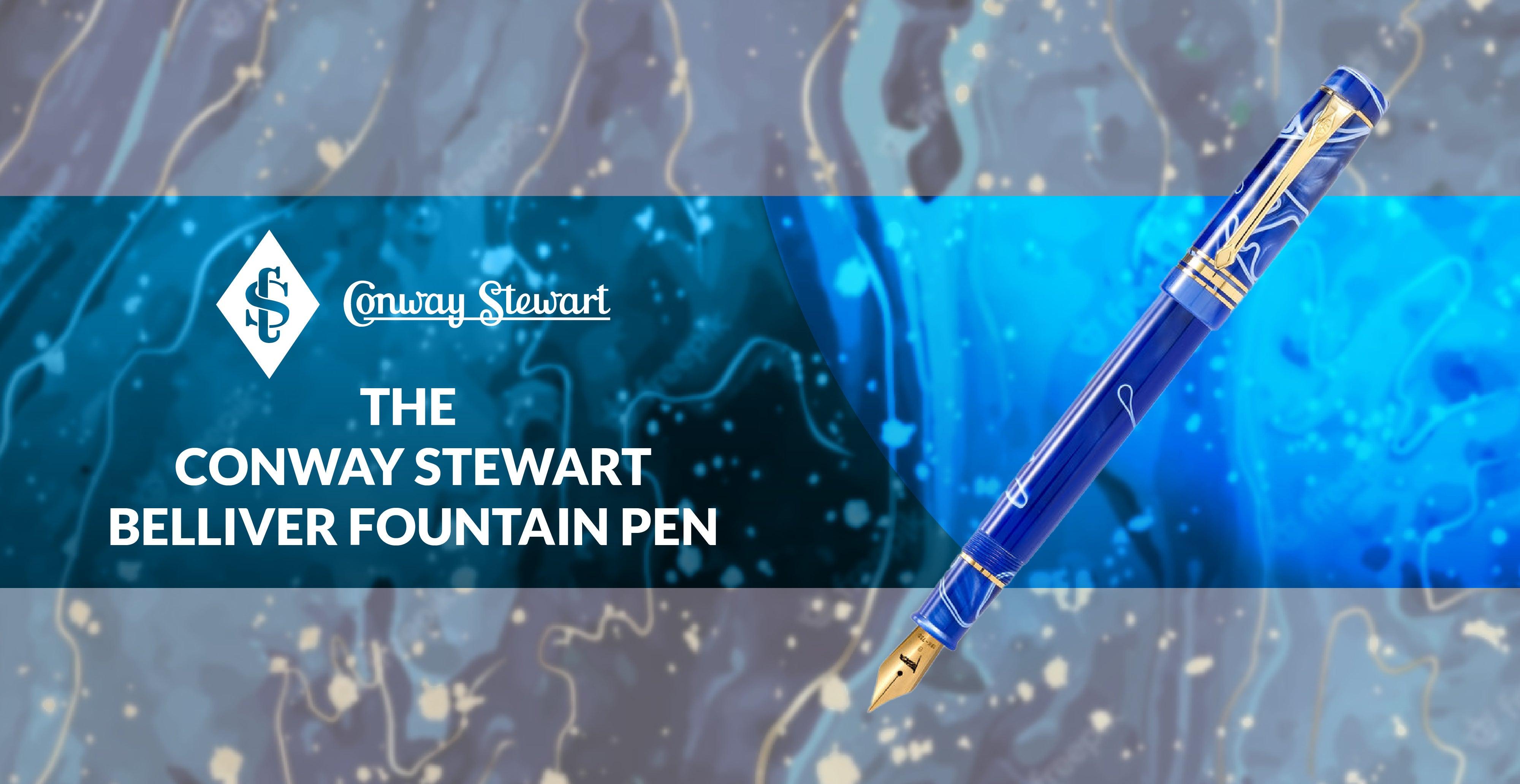 Discover the Timeless Design of the Conway Stewart Belliver Pen ...