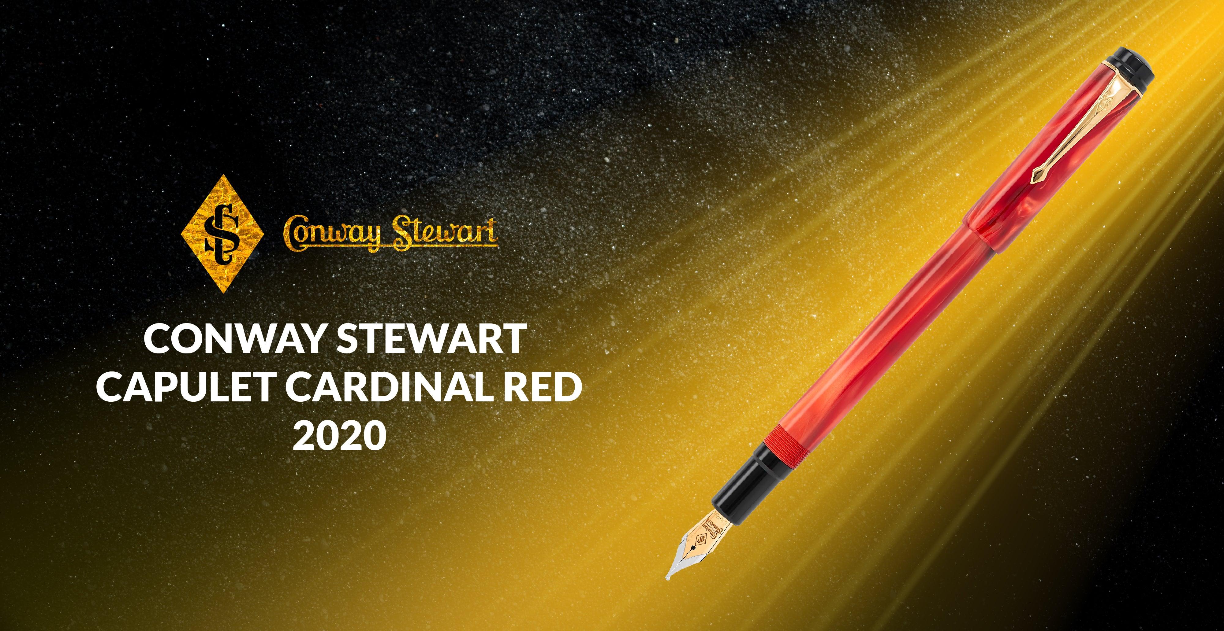 Conway Stewart Capulet Cardinal Red - Limited Edition Collectors' Pen ...