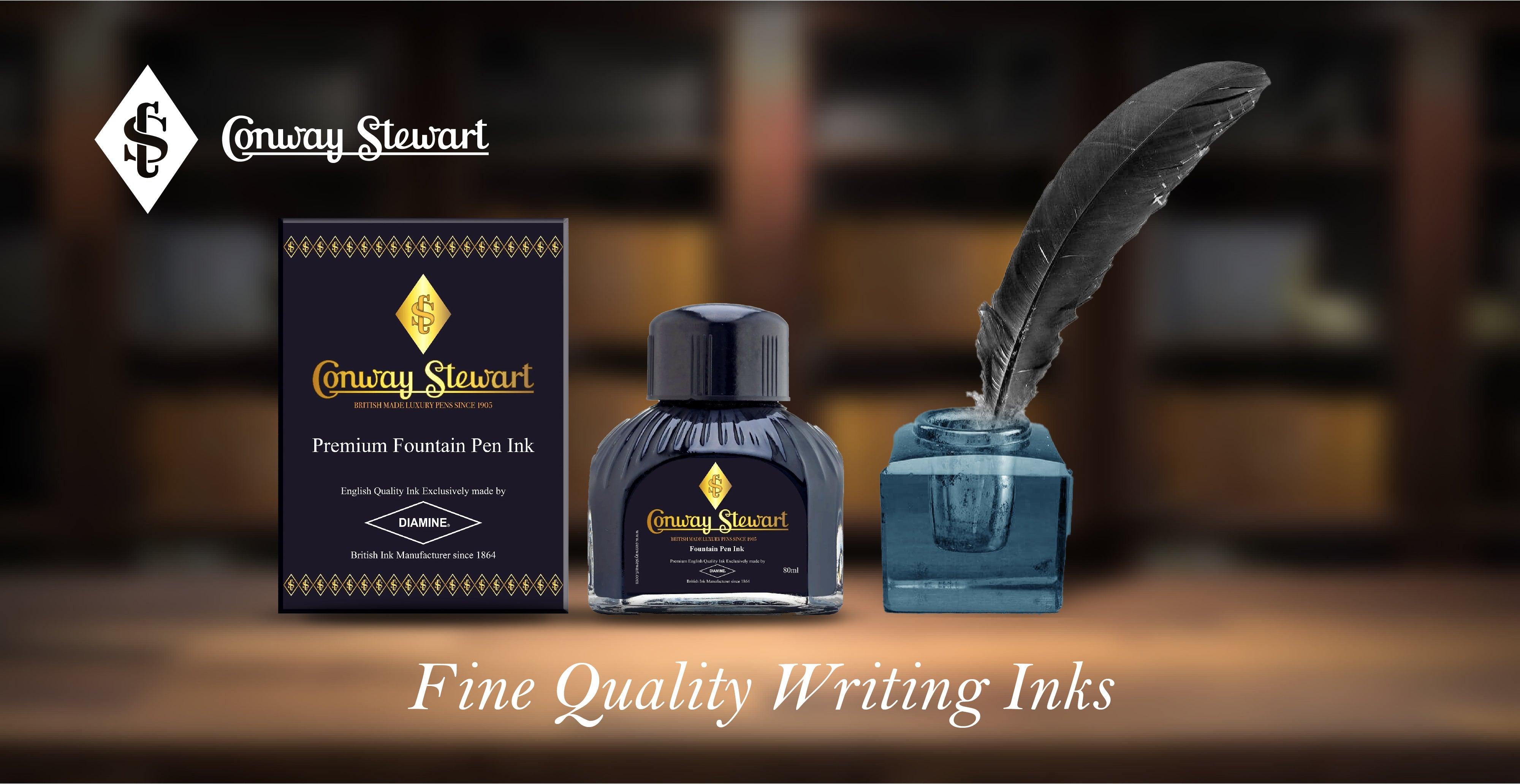 Conway Stewart Fine Quality Writing Inks, 2007 | Luxury Fountain Pens ...