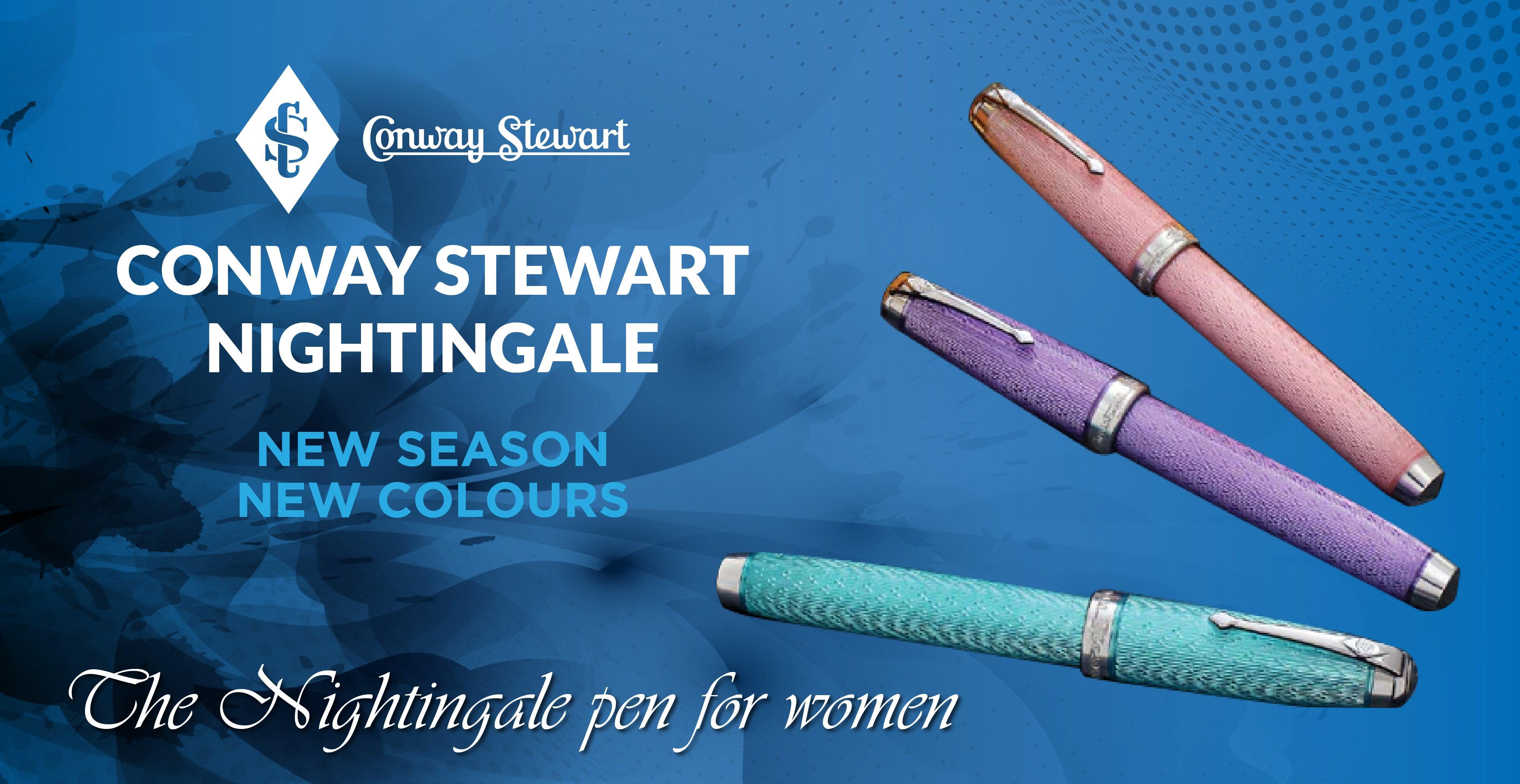 Conway Stewart Nightingale Pen for Women in New Colors for Autumn/Winter 2007 | Conway Stewart
