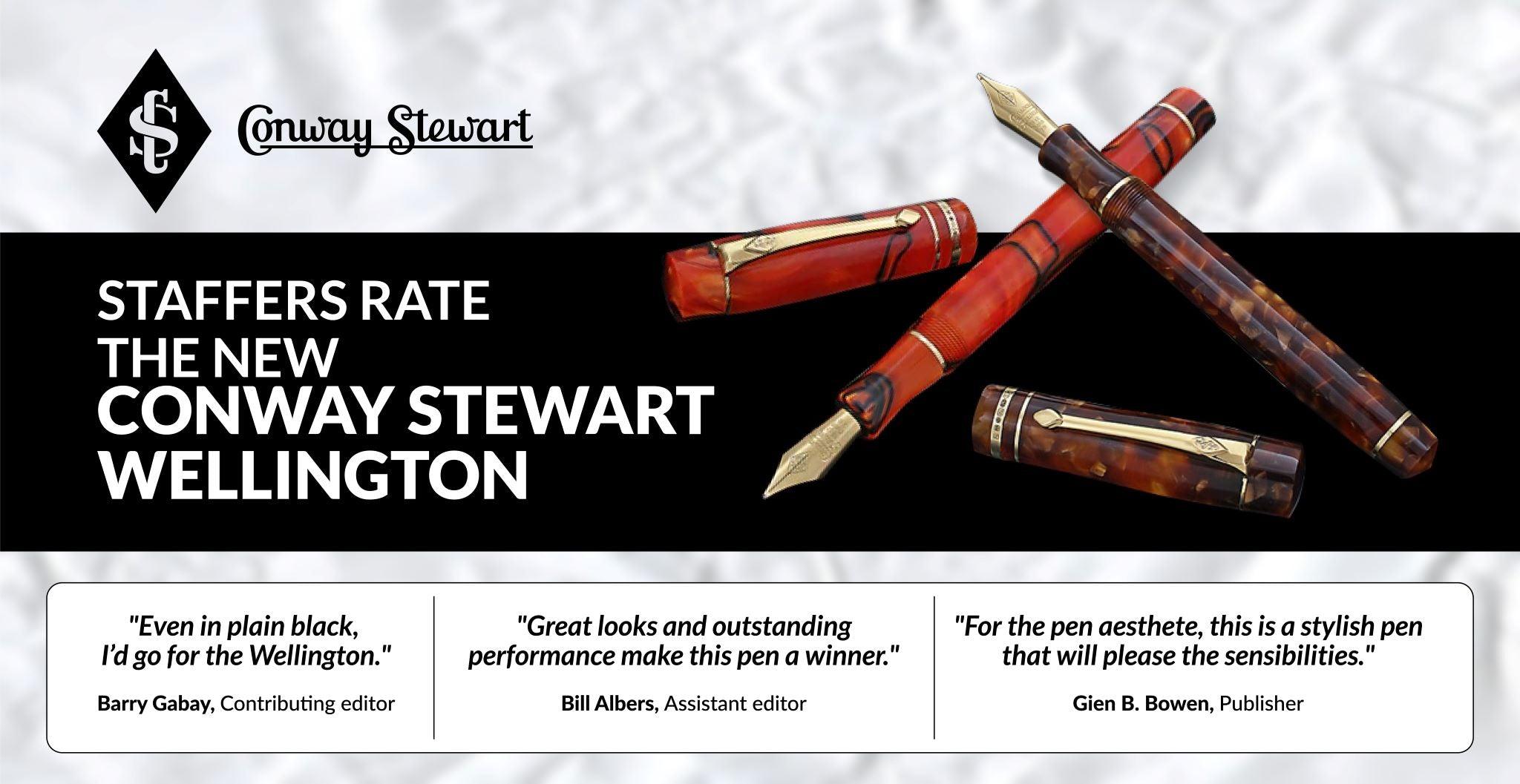 Staffers Rate the New Conway Stewart Wellington Pen (2008) | Conway Stewart