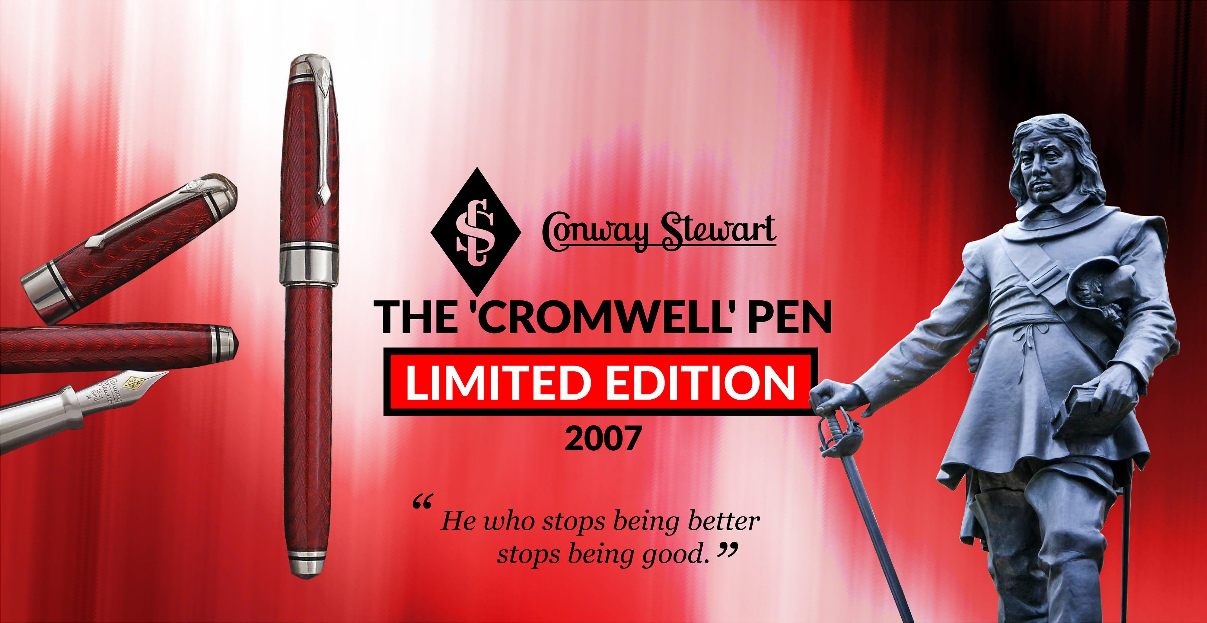 Conway Stewart Cromwell Edition Pen | Celebrating England's Iconic ...