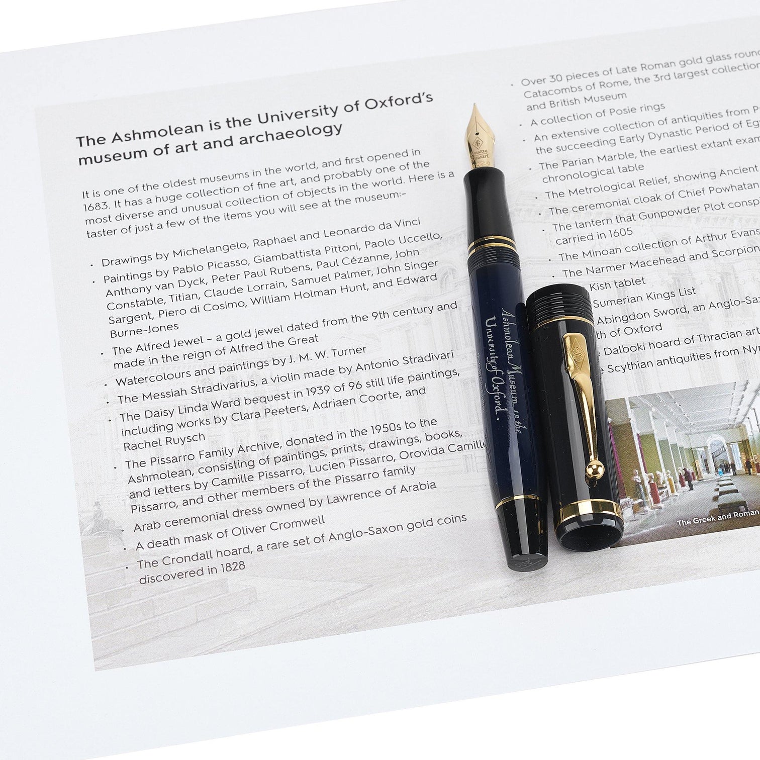 Conway Stewart Churchill Ashmolean John Ruskin Pen - Exquisite Design ...
