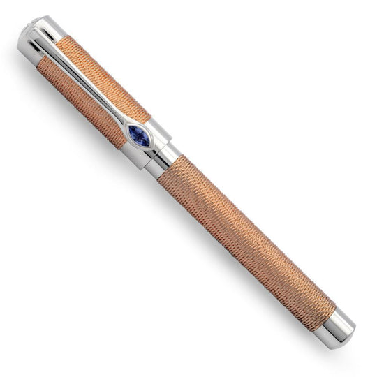Conway Stewart Jack Row Mirage Rose Gold Finish Fountain Pen with ...