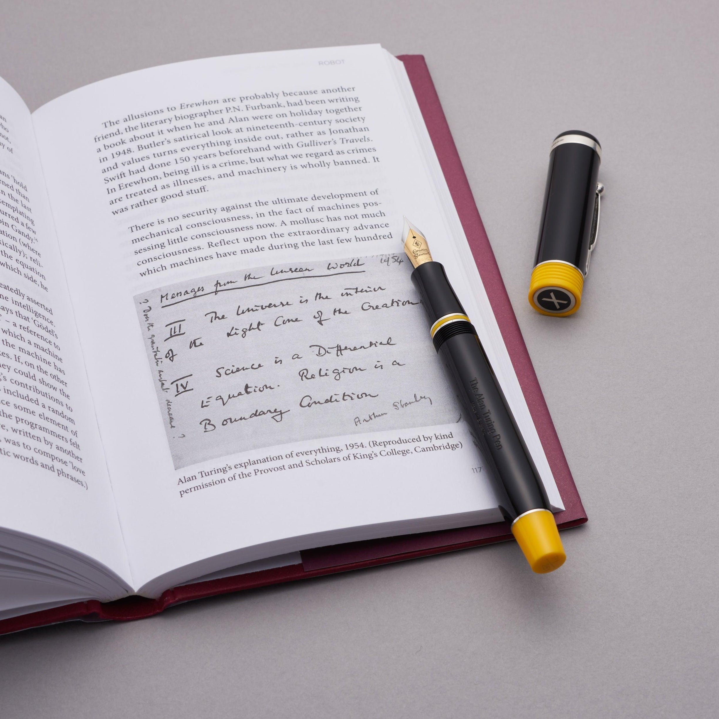 Conway Stewart Alan Turing Pen - Honouring the Father of Computer ...